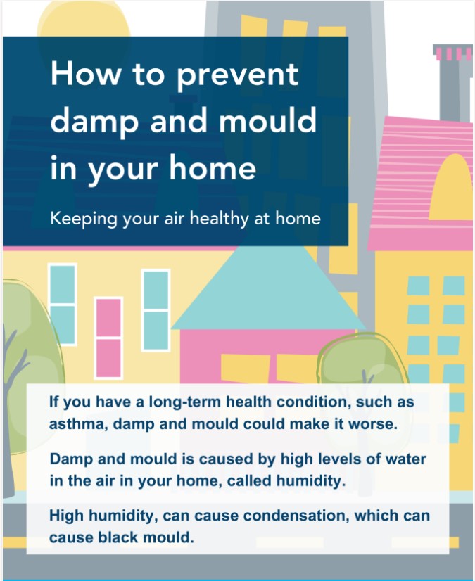 Case study: Damp and mould intervention leaflets – Health Inequalities