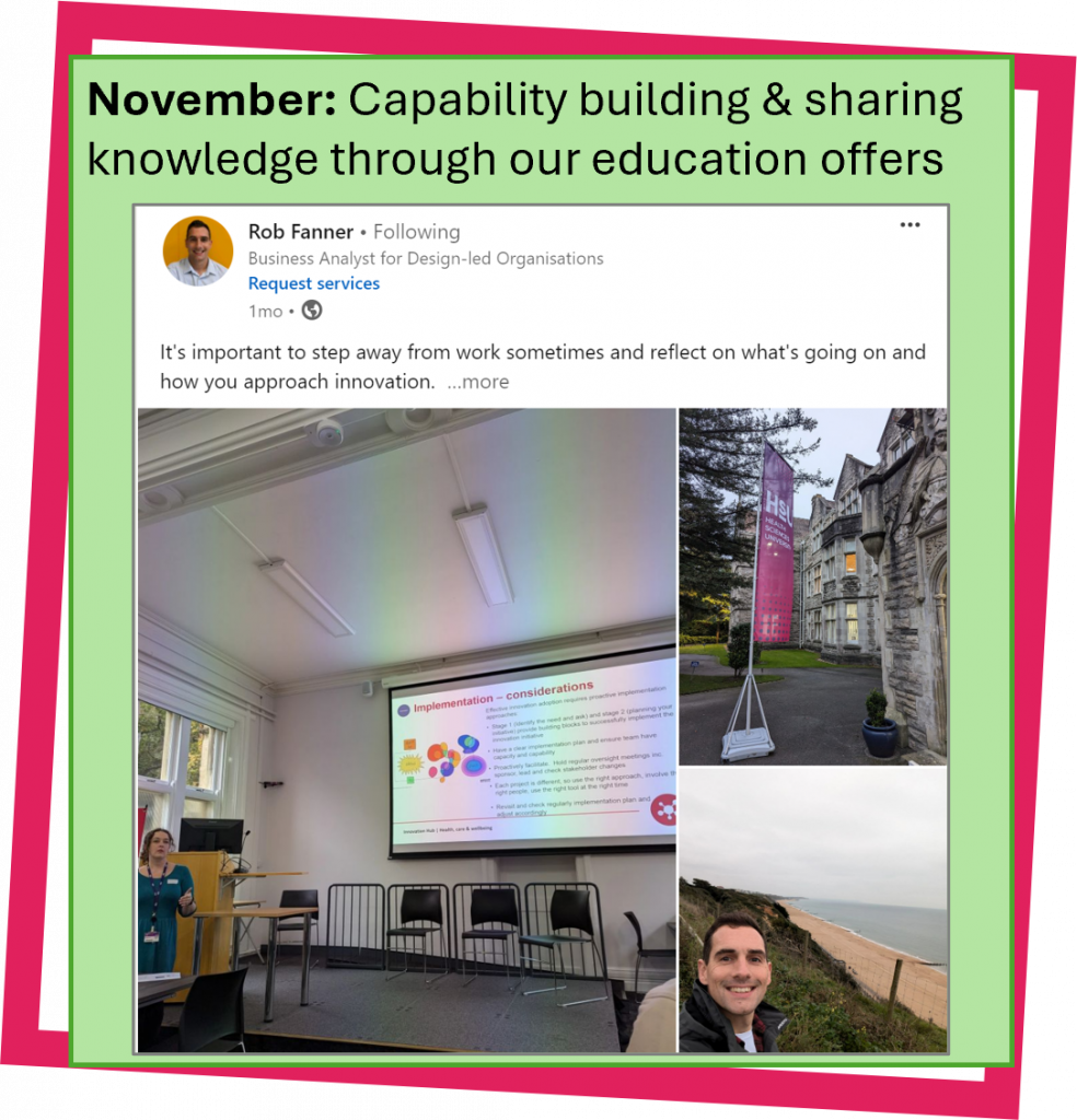 Dorset Innovation Hub: Reflections on 2024 – Innovation